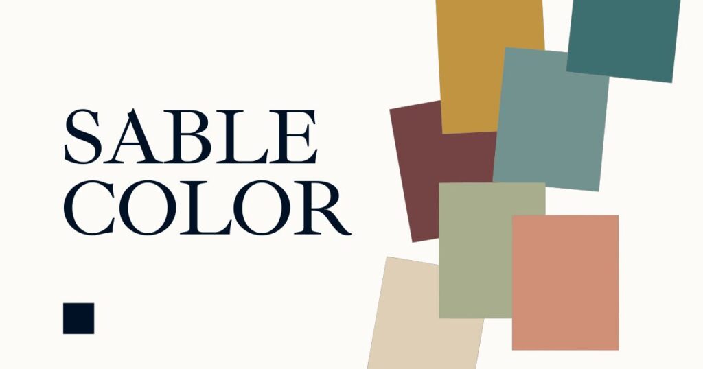 Sable Color Meaning, Uses, Style Tips & Visual Appeal - Sbcodez | Swag ...